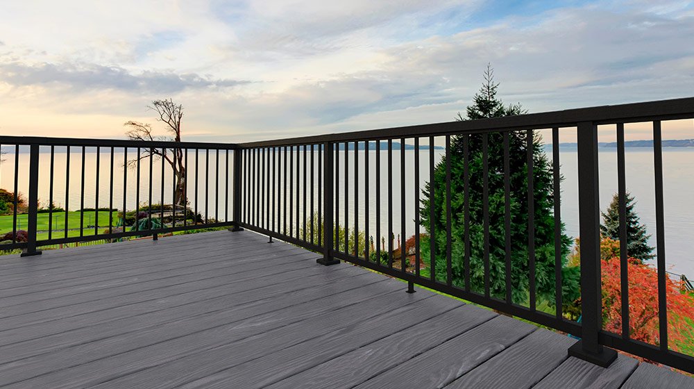Exclusive to The Home Depot - Peak Aluminum Railing