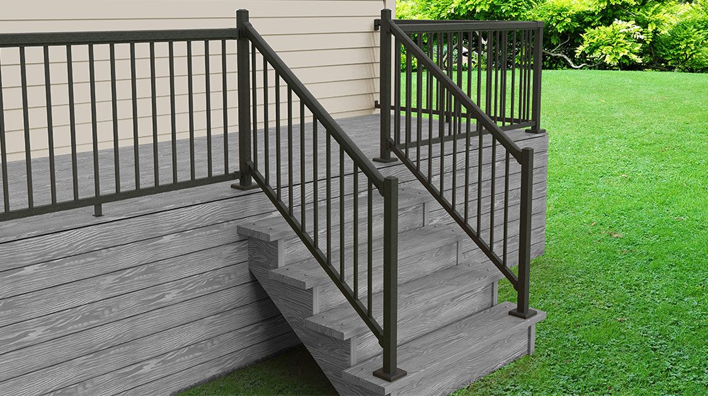 Exclusive to The Home Depot - Peak Aluminum Railing