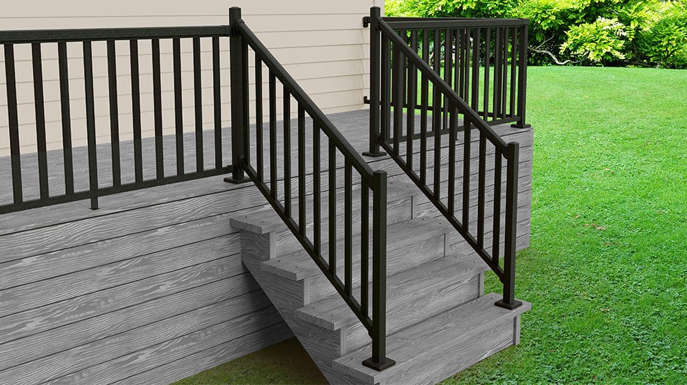 Exclusive to The Home Depot - Peak Aluminum Railing