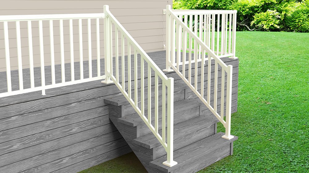Stair Rail Kit (Wide Pickets) - Peak Products (USA)