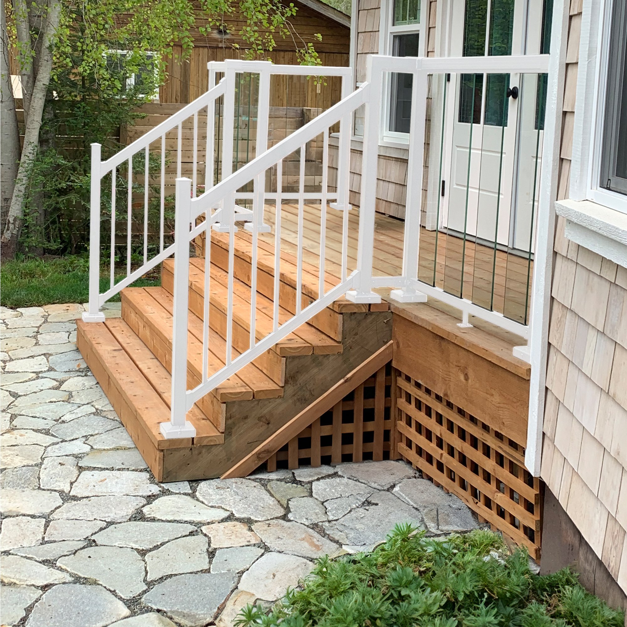 Exclusive to The Home Depot - Peak Aluminum Railing