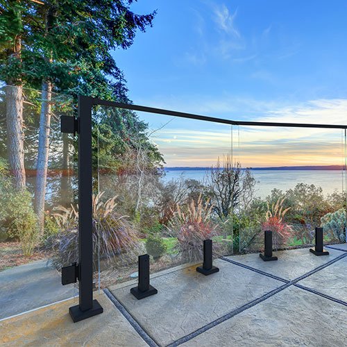 12mm Tempered Railing Glass Panels - Peak Products (USA)