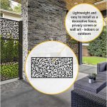 Slat Decorative Resin Screen - Peak Products (USA)