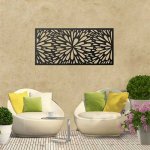 Starburst Decorative Resin Screen - Peak Products (USA)