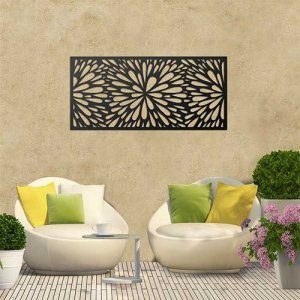 Starburst Decorative Resin Screen - Peak Products (USA)