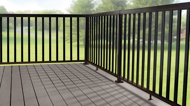 Exclusive to The Home Depot - Peak Aluminum Railing