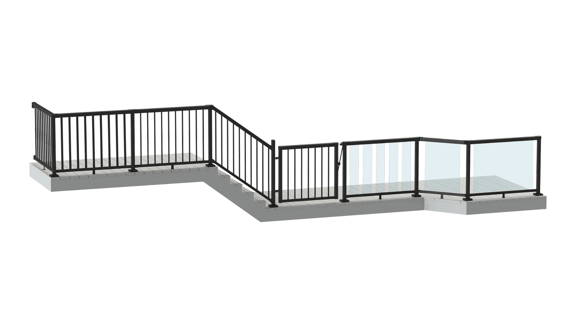 Browse Railing Components | Peak Aluminum Railing