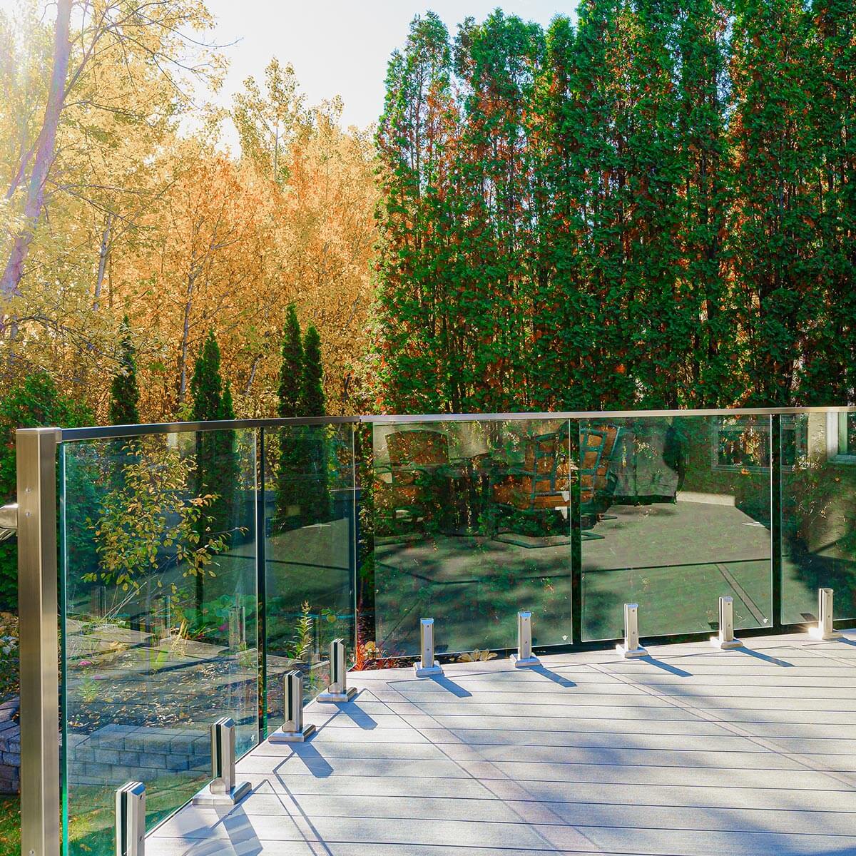 Peak Mountainview Glass Railing - Peak Products (USA)