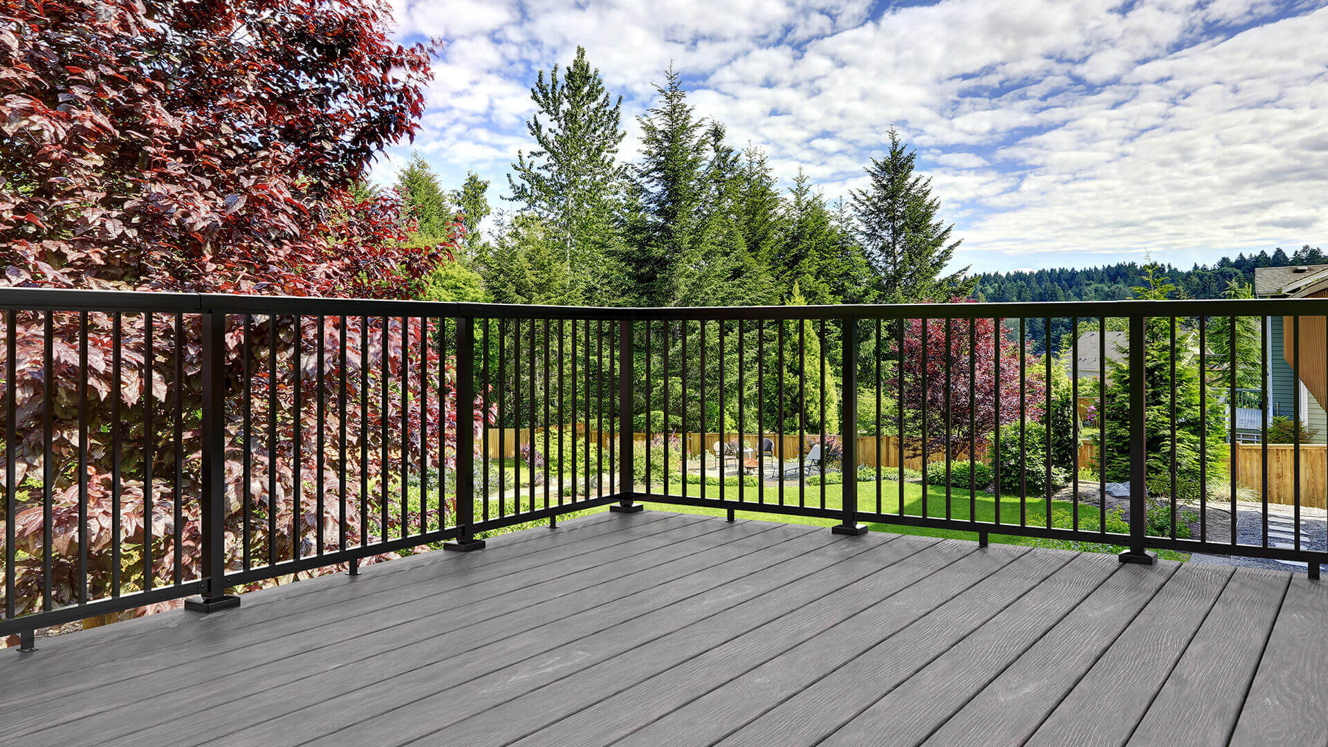 36-inch Peak Aluminum Railing | Exclusively at The Home Depot