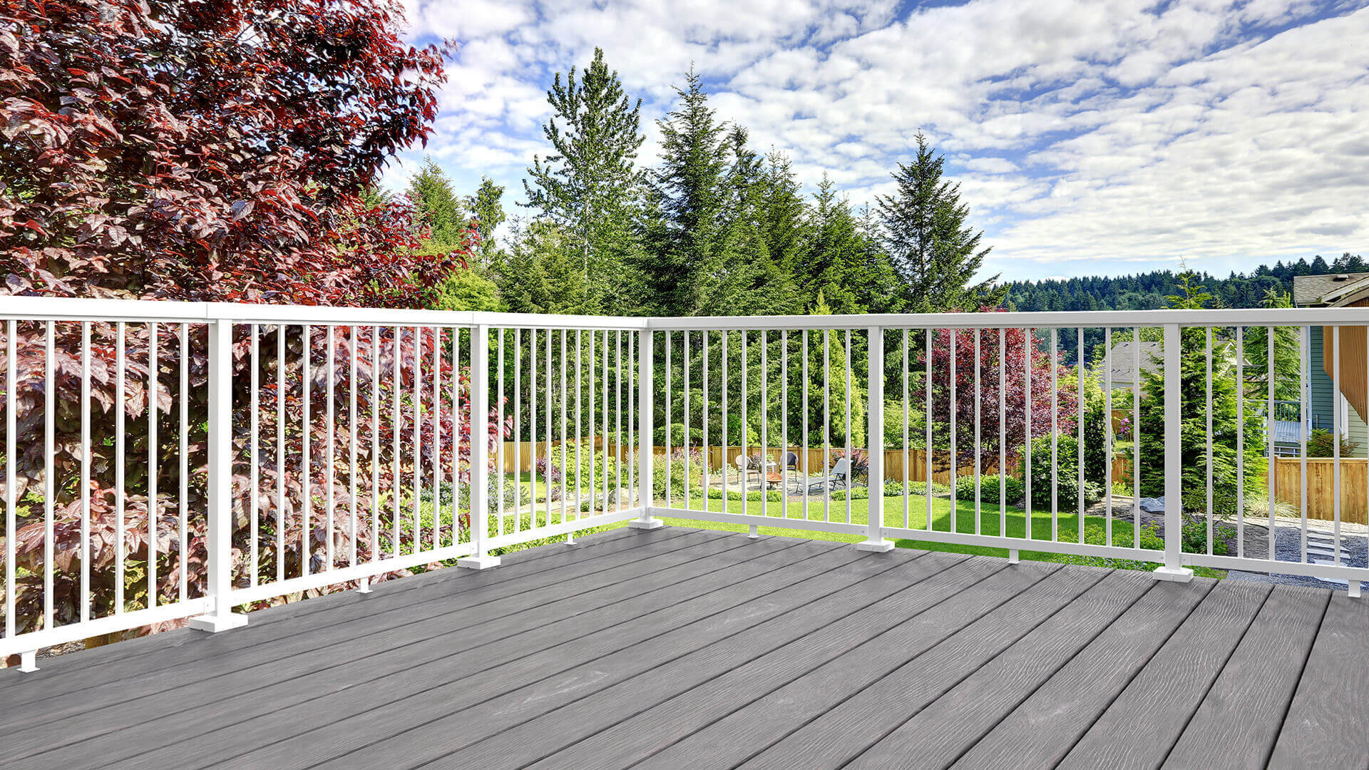 36-inch Peak Aluminum Railing | Exclusively at The Home Depot