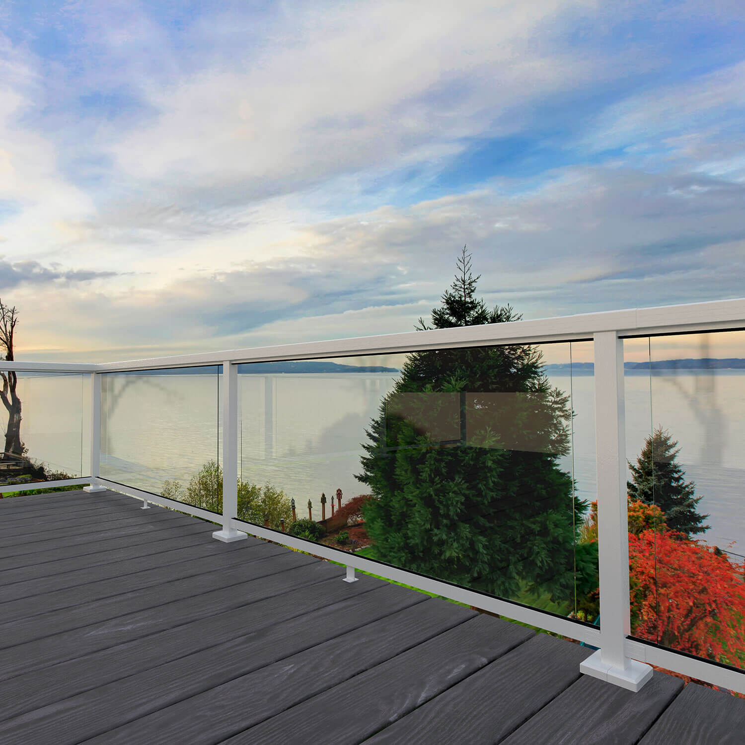 36-inch Peak Aluminum Railing | Exclusively at The Home Depot