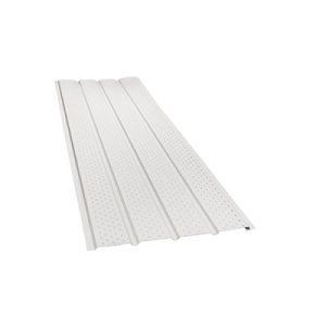 Aluminum 4-Panel Soffit Vented - Peak Products (USA)