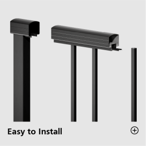 36-inch Peak Aluminum Railing | Exclusively at The Home Depot