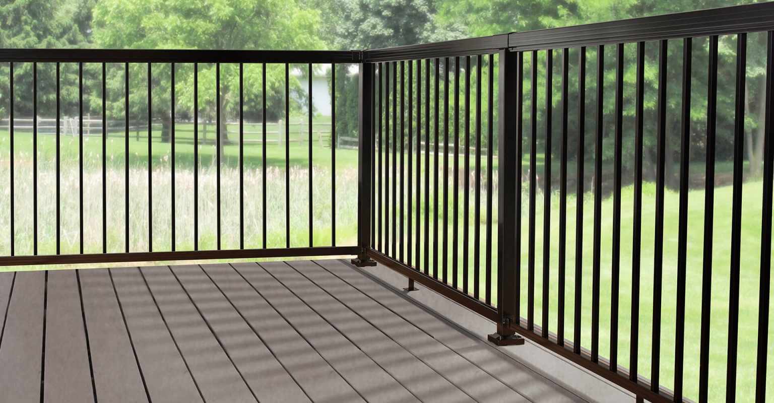 Exclusive to The Home Depot - Peak Aluminum Railing