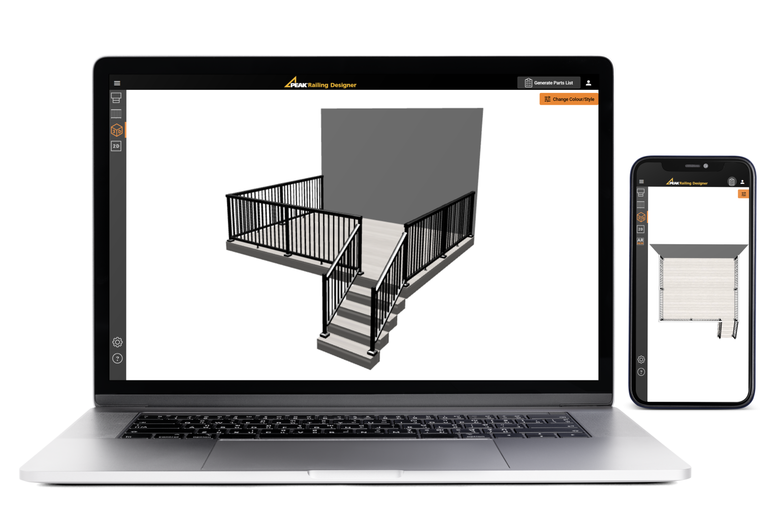 Exclusive to The Home Depot - Peak Aluminum Railing