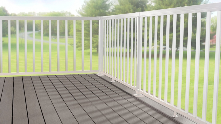 Exclusive to The Home Depot - Peak Aluminum Railing